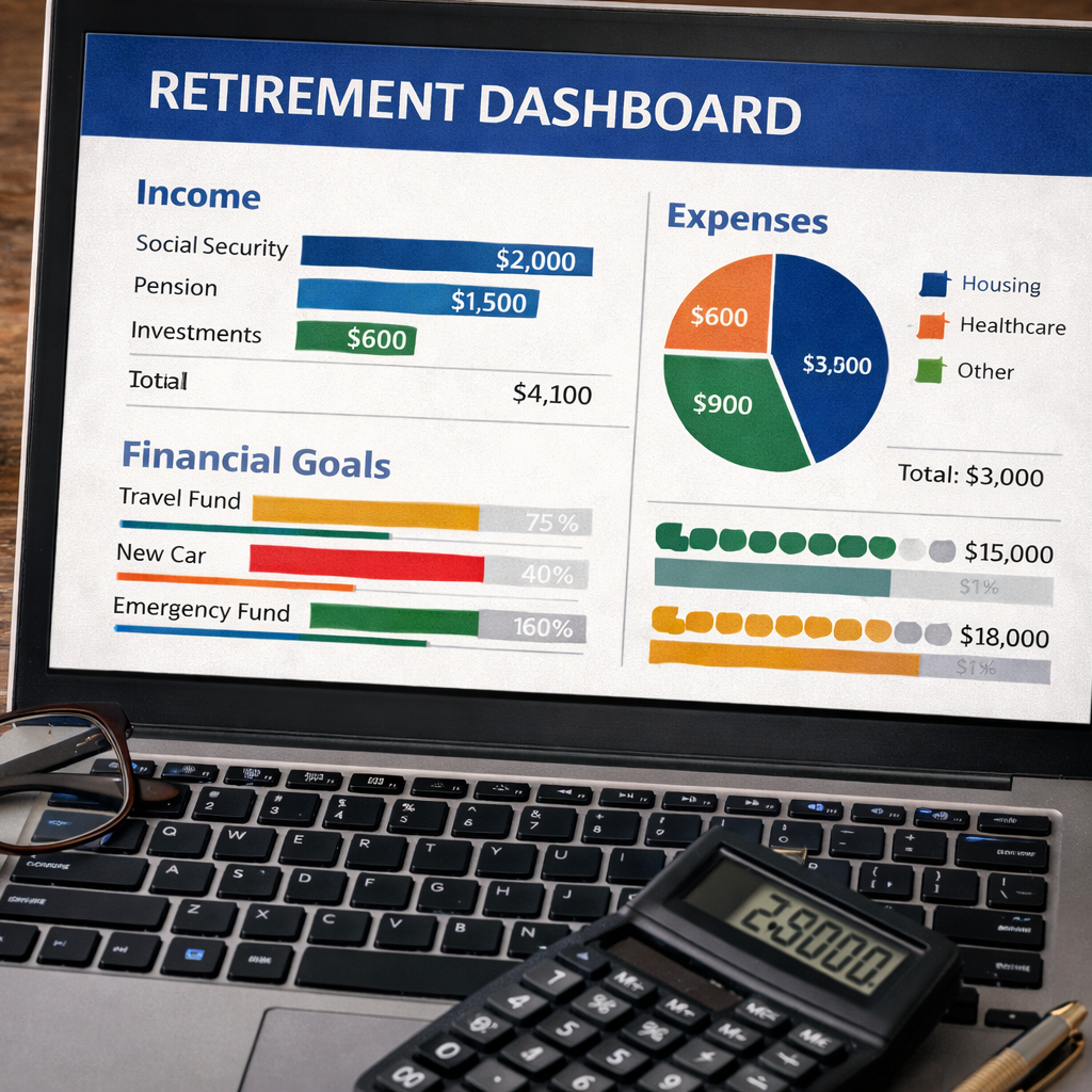 Retirement Dashboards Explained: How to Track Income, Expenses, and ...